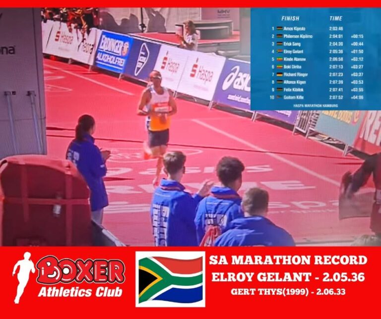 Elroy Gelant smashes SA marathon record and etches his name in history ...