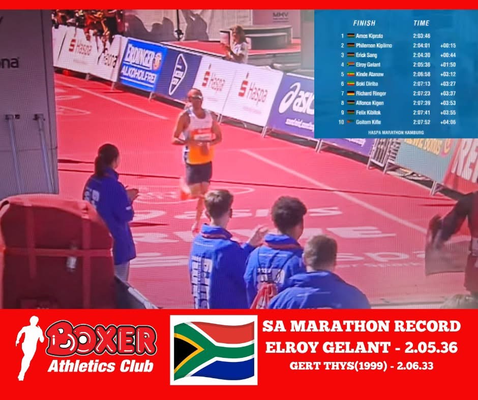 Elroy Gelant smashes SA marathon record and etches his name in history ...